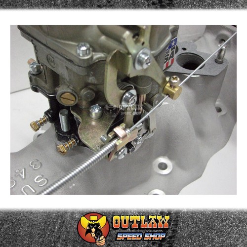 EDELBROCK 94 CARBURETOR CHOKE CABLE MOUNTING BRACKET - ED1156 | eBay ...