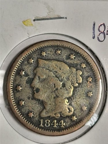 1844 US Mint Large Cent | eBay