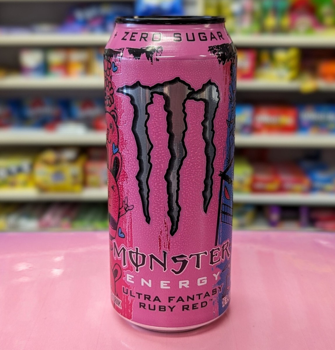 Red Monster Energy Drink Wallpaper