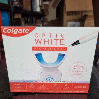 Colgate Optic White Professional Take Home Kit EnamelSafe Teeth ...