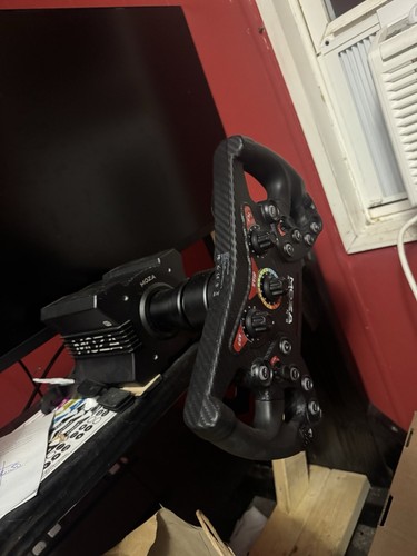 Moza R12, KS wheel And Simagic P500 Pedals For Sim Racing | eBay