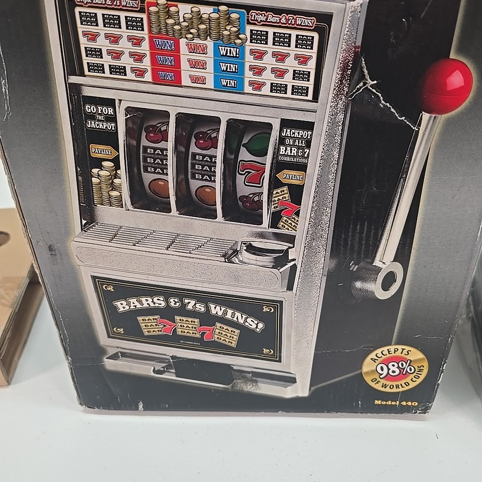 Jumbo Slot Machine Money Bank Realistic Casino Action Jackpot No Sound ...
