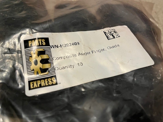 WN-H202409 Composite Auger Finger Guide Bag 10 Fits John Deere 913 915 ...