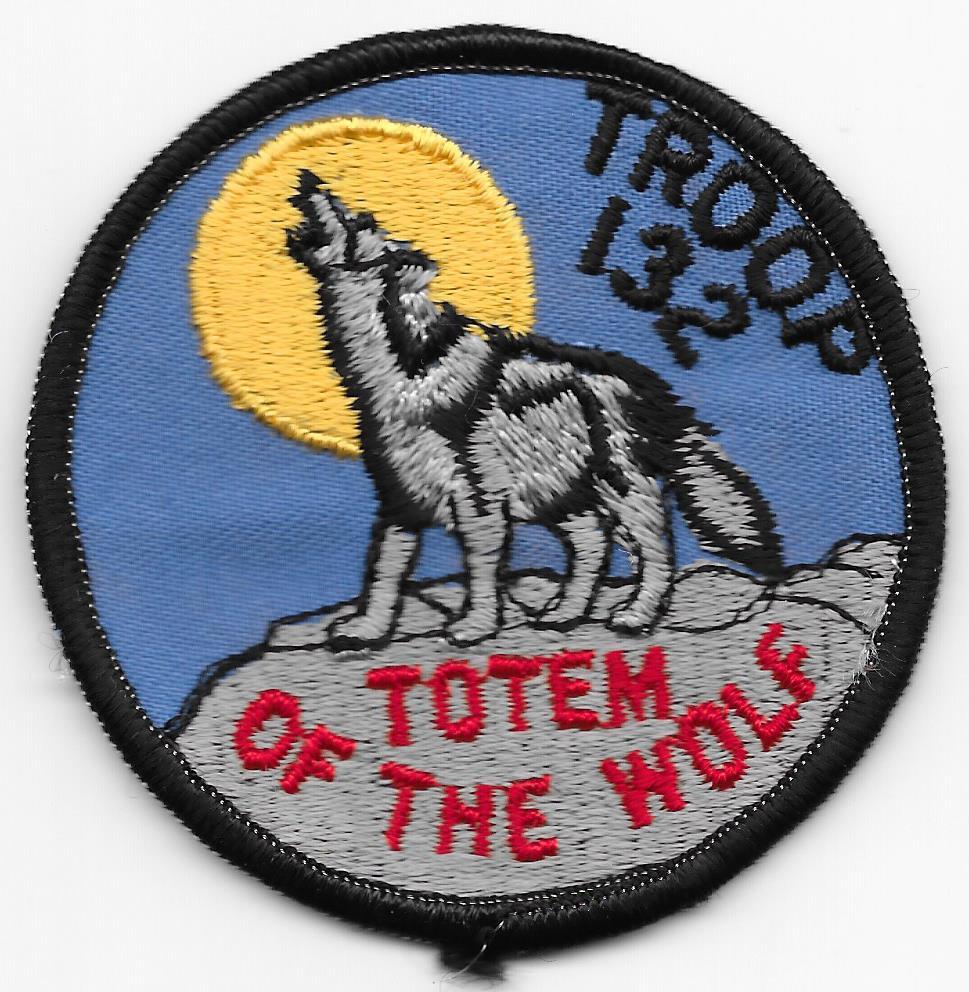 Totem of the Wolf Troop 132 Boy Scouts of America BSA | eBay