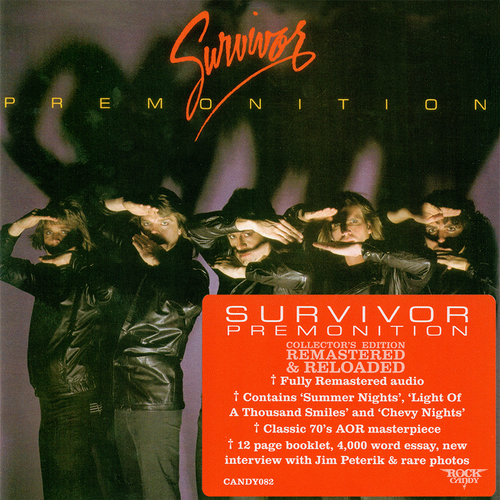 Survivor ~ Premonition (1981) CD 2010 Rock Candy Records UK •• NEW ...