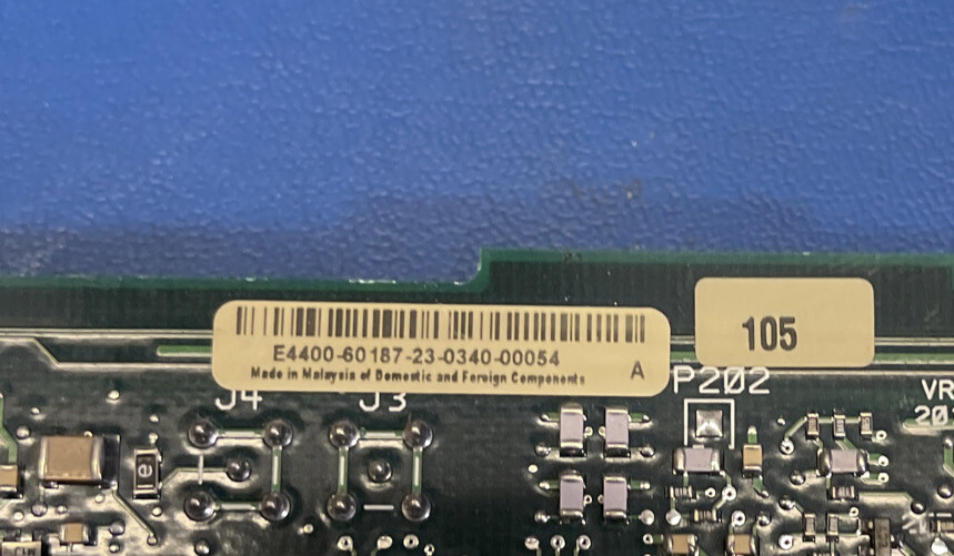 Agilent/Keysight E4400-60187 E4400-60069 Dual Arbitrary Waveform Board ...