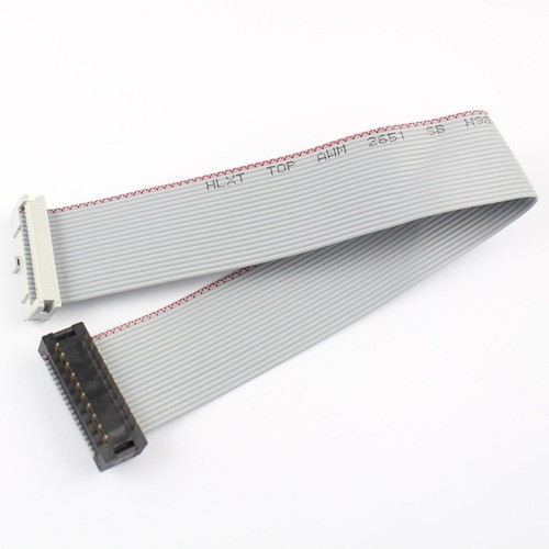 1Pcs IDC Male 20 Pin Connector To IDC Female 20Pin Flat Ribbon Cable ...