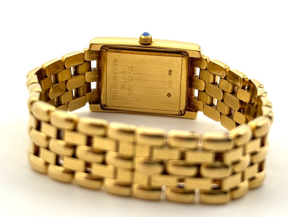 Concord Veneto Ladies 18K Gold Watch 51-25-665 MOP Dial Diamond Bezel w ...