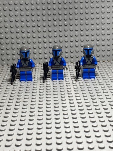 LEGO Star Wars Jetpack Mandalorian Trooper Minifigures Lot Of 3- Set ...