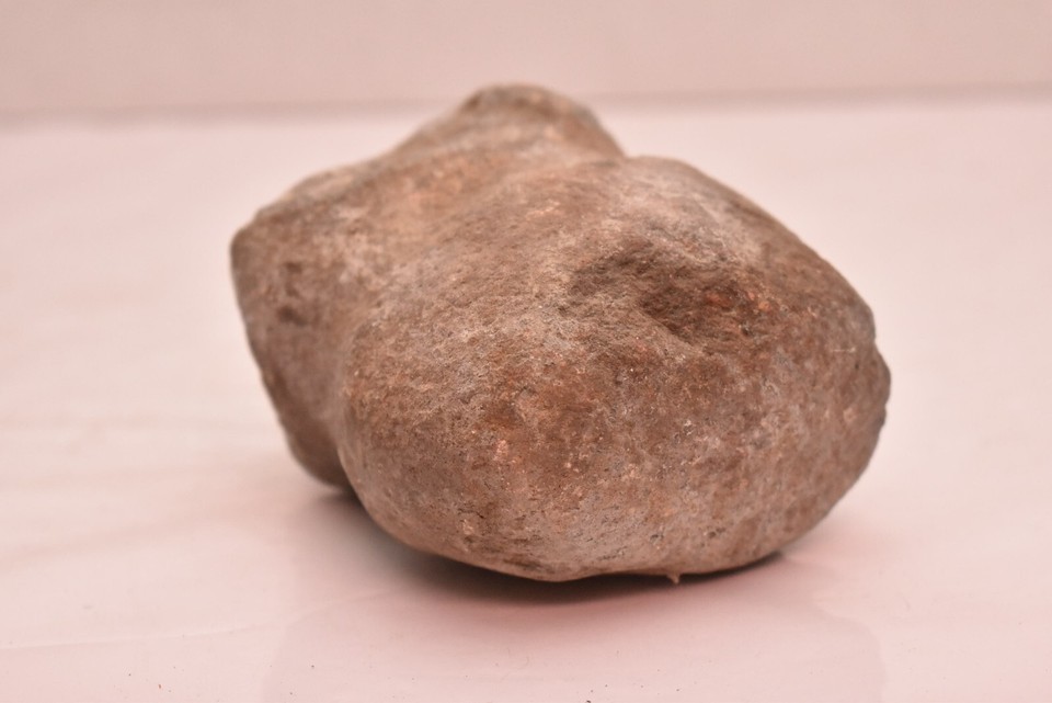 OLD Native American Indian Stone Grooved Axe Mallet Tool Head Artifact ...