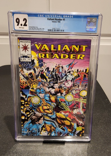 Valiant Reader #1 CGC 9.2 NM- 1993 Valiant Comics Joe St Pierre ...