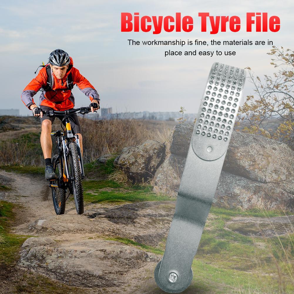 Steel Cycling Bike Tire File Bicycle Tyre Patch Grater Protector Repair ...