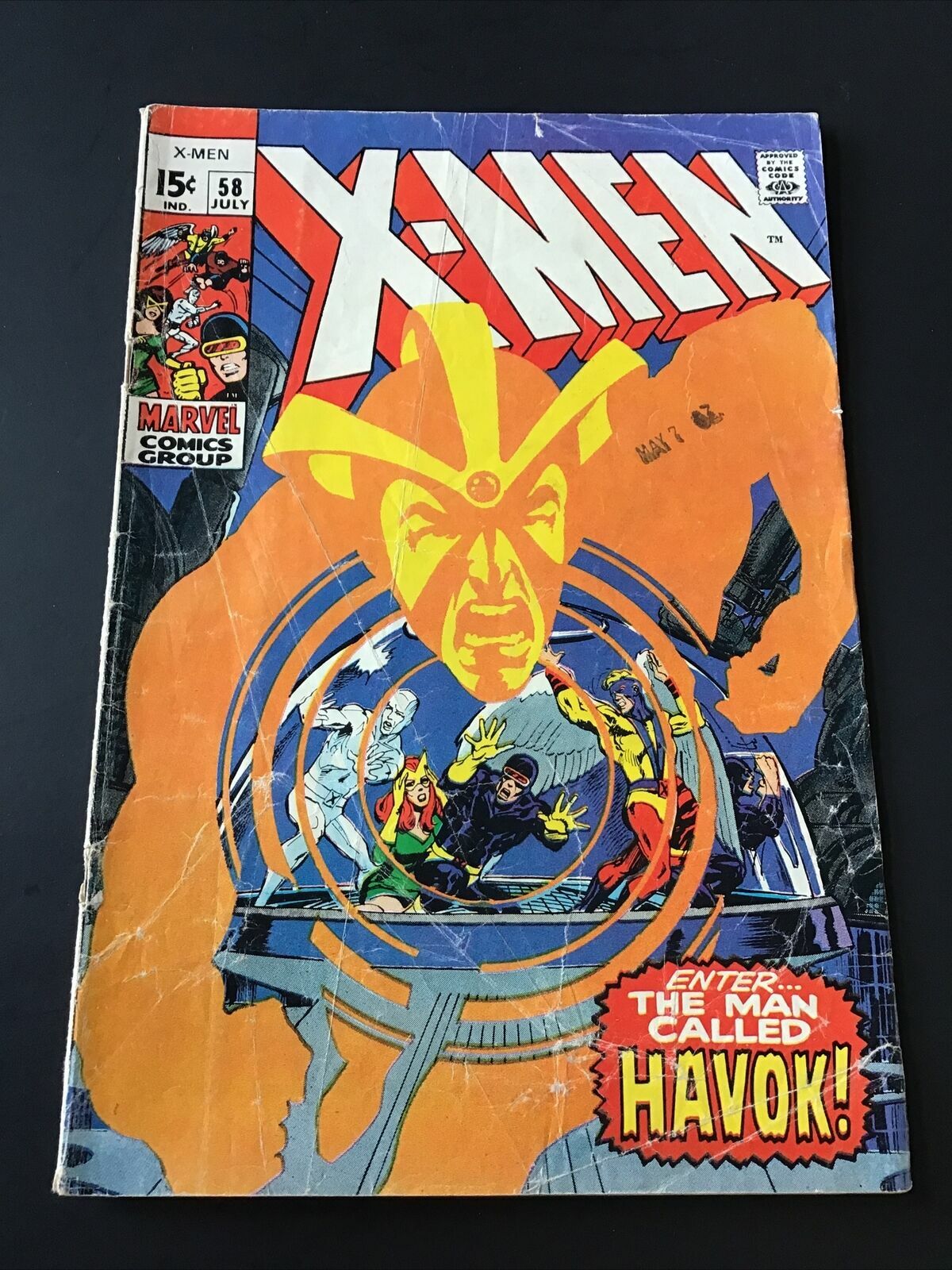 X-Men #58, GD/VG 3.0 1st Havok in Costume; Neal Adams Cover/Art | eBay