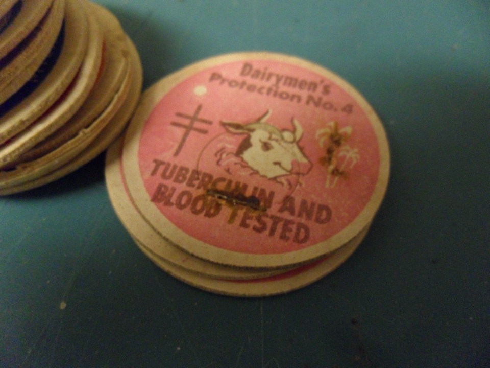 Lot of Vintage Milk Dairy Bottle Caps Dairymens | eBay