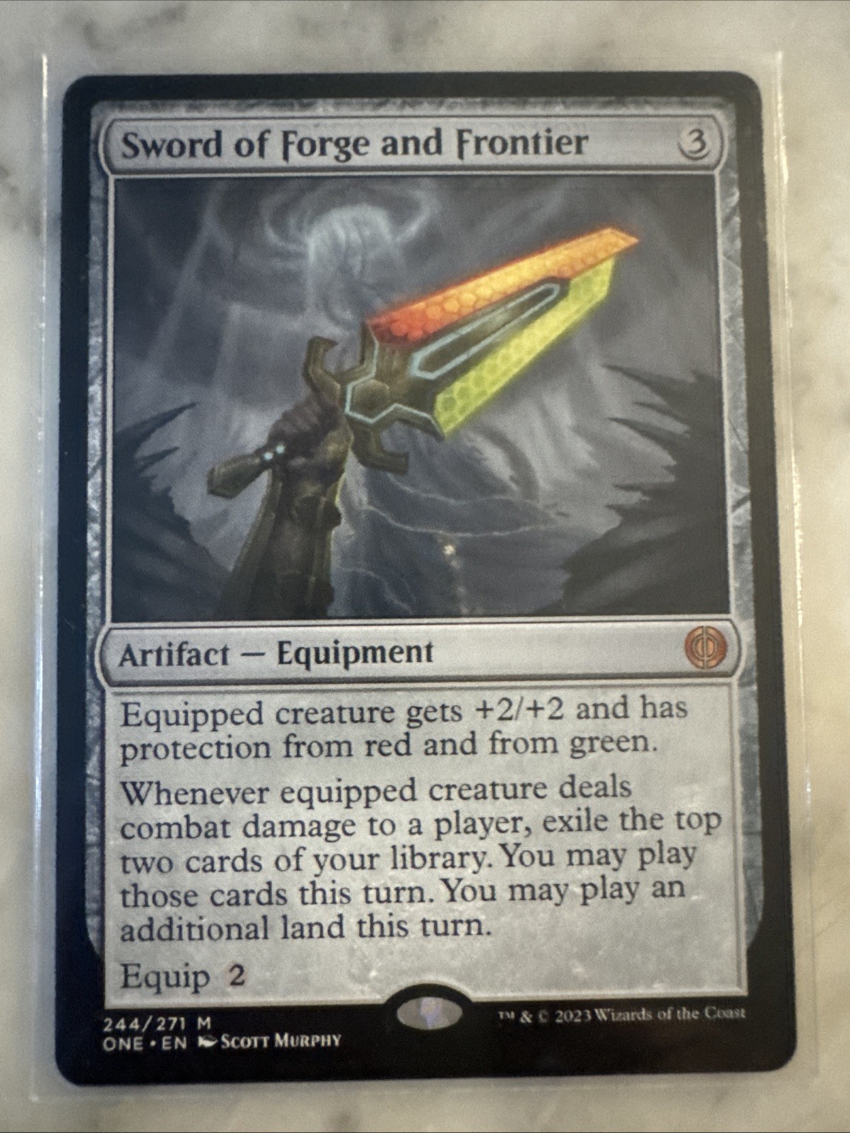 Sword of Forge and Frontier Phyrexia: All Will Be One Regular for sale ...