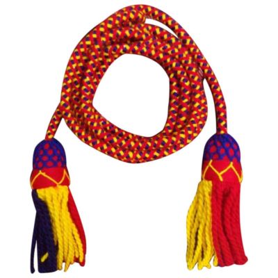 SL Bb Bugle Multi Colour Wool Cord/Scout Bugle Cord/Bugle Wool Cord Tri ...