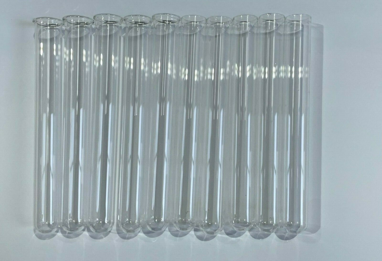 Test Tubes Rimmed/Rimless Borosilicate Glass 25x150m (50ml) -1-100 pcs ...
