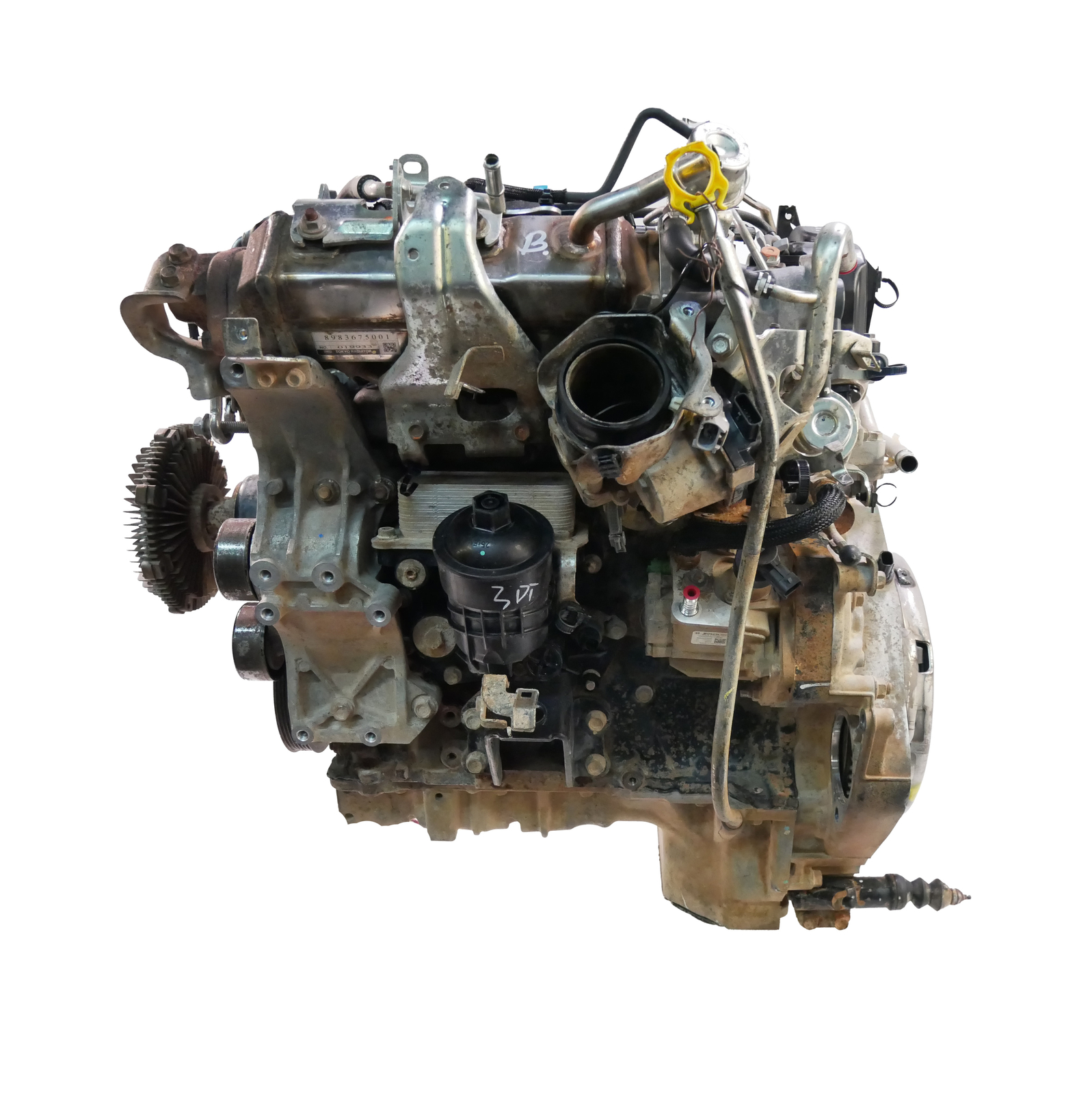 Engine for Isuzu D-Max TFR TFS 1.9 Ddi Diesel D RZ4E-TC RZ4E 123.000 KM ...