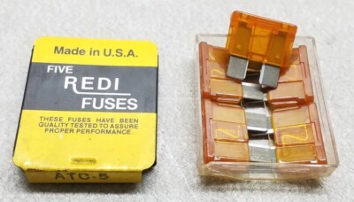 ATC-5 Redi Fuses Set Of 5 Fuses Made In USA Free Shipping Free Returns ...