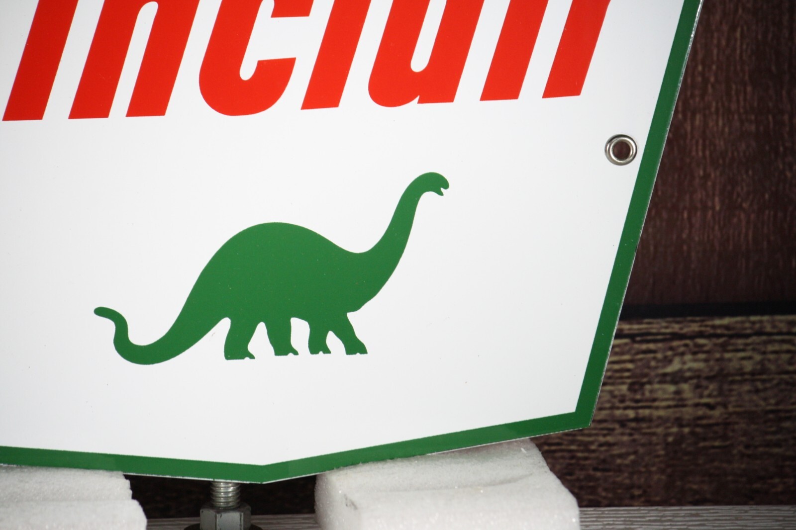 SINCLAIR DINOSAUR SIGN PORCELAIN COLLECTIBLE, RUSTIC, ADVERTISING | eBay