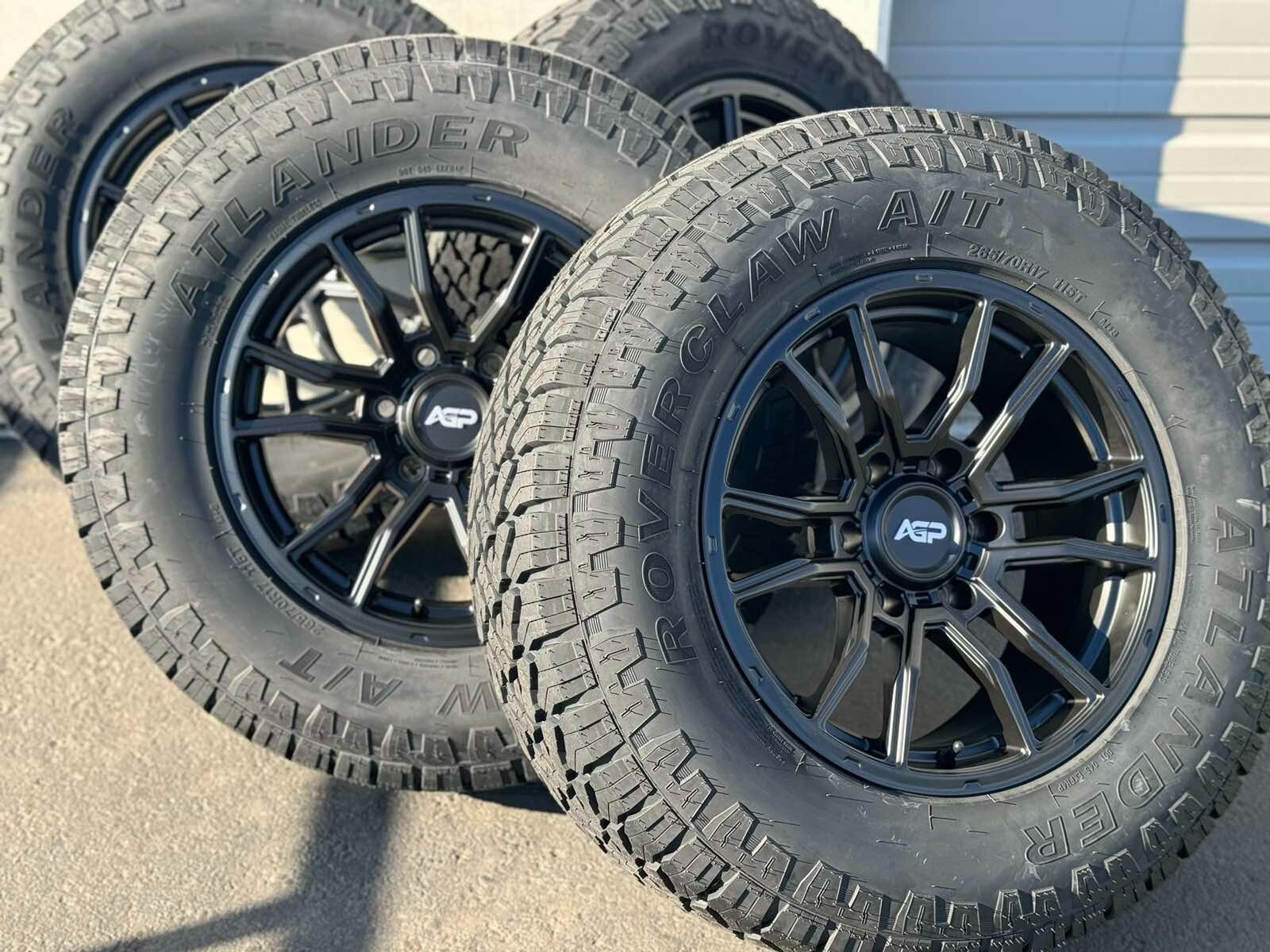 17" TRD PRO Toyota 4runner Tacoma Tundra Sequoia Wheels 265/70R17 A/T ...