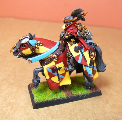 Warhammer Bretonnian Duke Theodoric of Brionne w/Axe - painted- (BZ ...