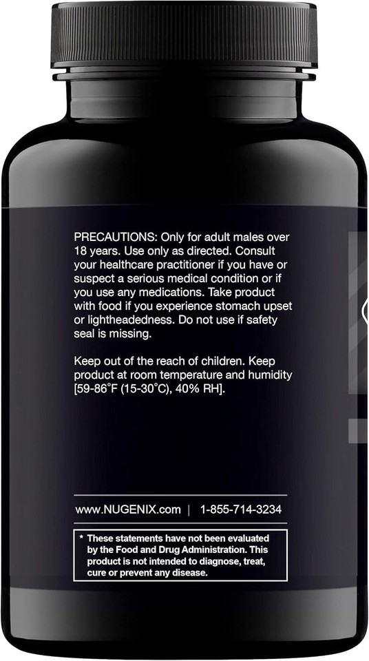 Nugenix Total-T Testosterone Booster for Men 90 Caps | Muscle, Energy ...
