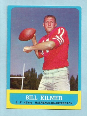 1963 Topps Football Bill Kilmer #136 San Francisco 49ers EX-MT | eBay