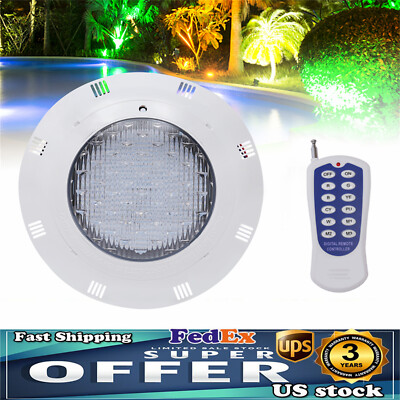 With Remote Bathtub Lamp 7Colours Ip68 Waterproof LED RGB Underwater ...