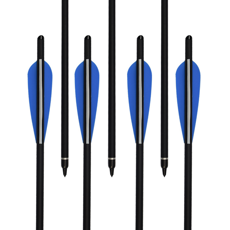 16-22"inch Hunting Crossbow Bolts Mixed Carbon Arrows for Targeting ...