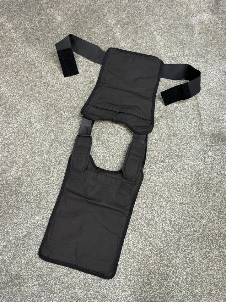 Ex Police Mehler Ballistic Body Armour Hard Plate Carrier Vest Cover ...