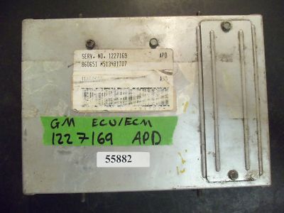 GM ECU/ECM W/PROM APD*see details* | eBay