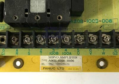 Amplifiers - Fanuc Robotics Servo Amplifier