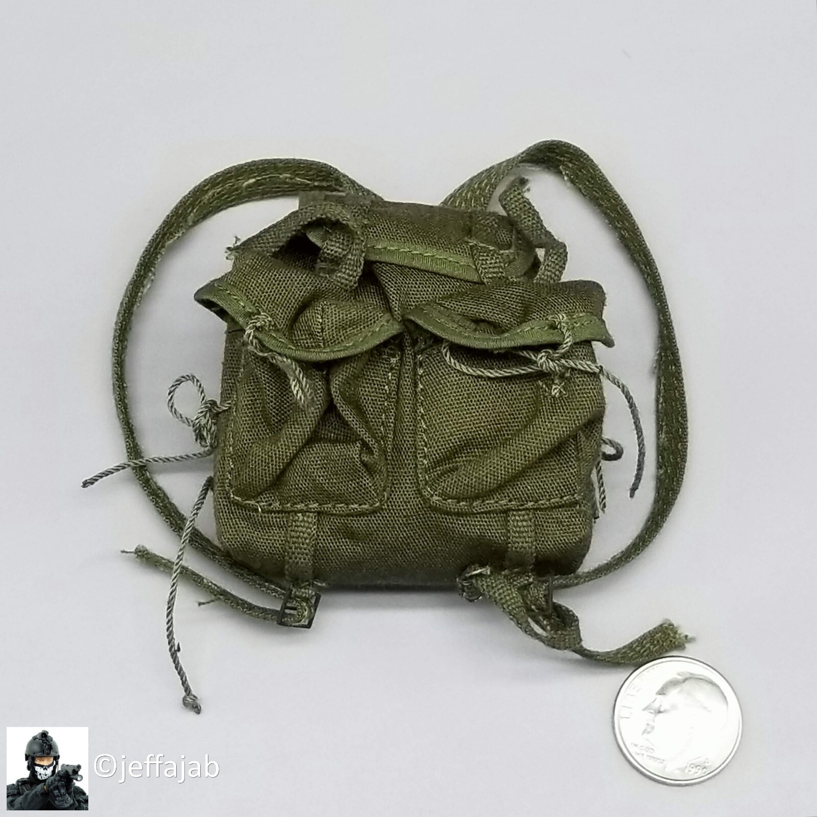 1:6 Ujindou Female Viet Cong Guerilla Rucksack Backpack 12" TBleague ...