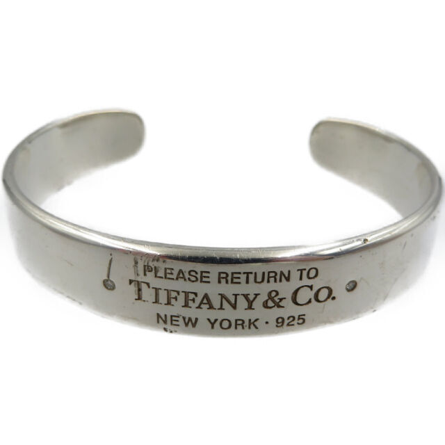 Tiffany & Co. Return to Tiffany Cuff Bracelet 925 Sterling Silver ...