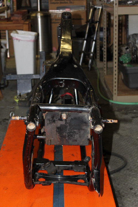 Harley FXR FRAME 1983 Shovelhead FXRT OEM Harley-Davidson FXRP FXRD WOW ...