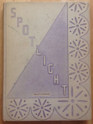 1945 ELIZABETH CITY HIGH SCHOOL YEARBOOK, THE SPOTLIGHT, ELIZABETH CITY ...
