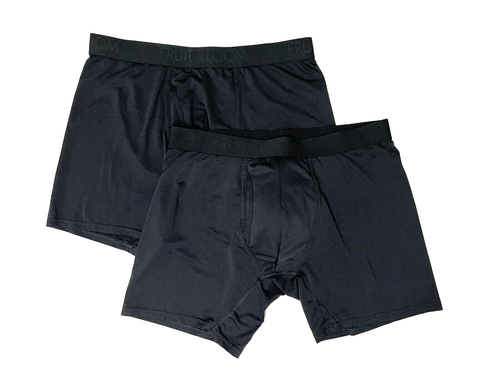 NEW 2 PK - Fruit of the Loom - Breathable Boxer Briefs - Mens XL 6 ...