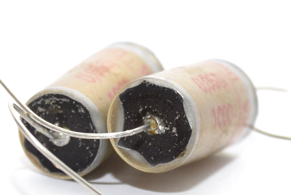 2 pcs Wima Durolit Vintage Paper Capacitors 0.056 MFD / 1000 V- f. Tube ...