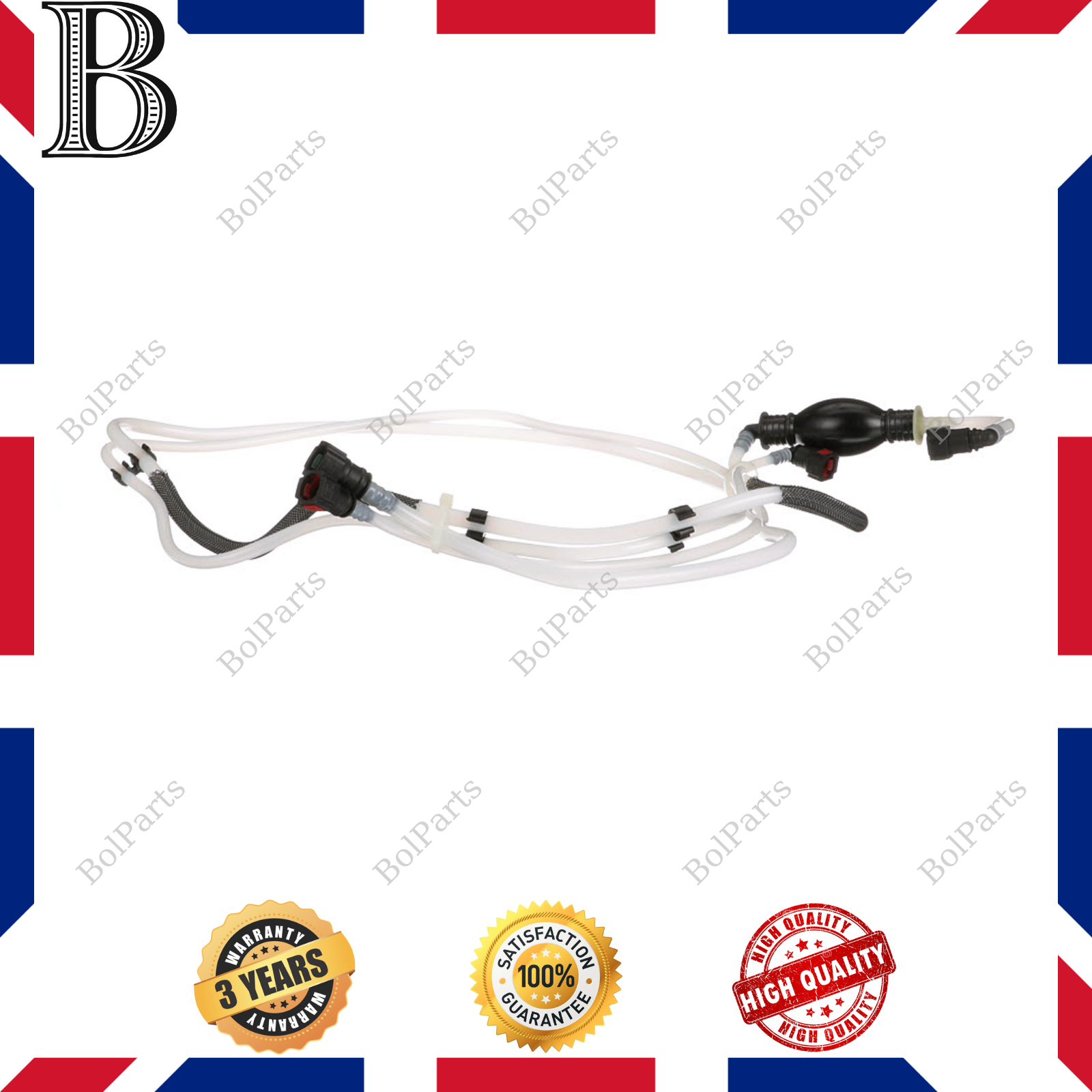 Fuel Hose Pipe with Hand Pump Renault CLIO MK2 KANGOO EXPRESS 1.9 D ...