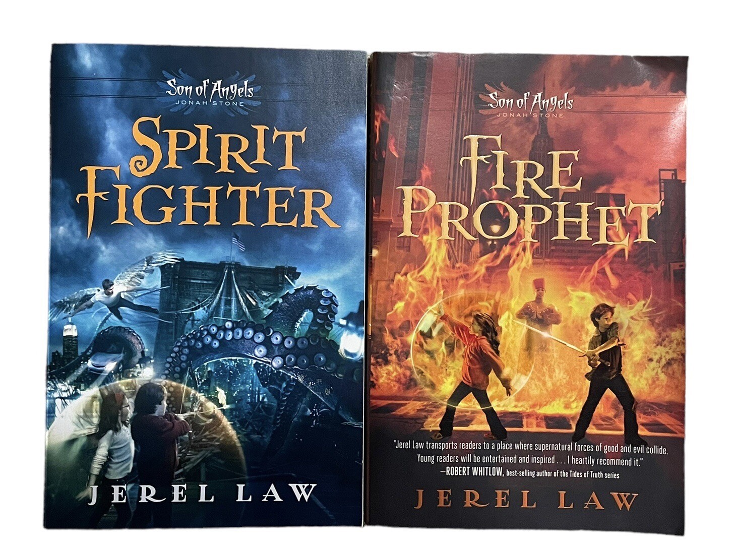 Son Of Angels Jonah Stone Books 1 & 2 Spirit Fighter Fire Prophet J ...