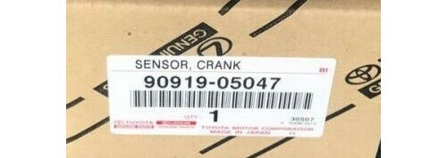 Engine Crankshaft Position Sensor Toyota OEM 9091905047 for sale online ...