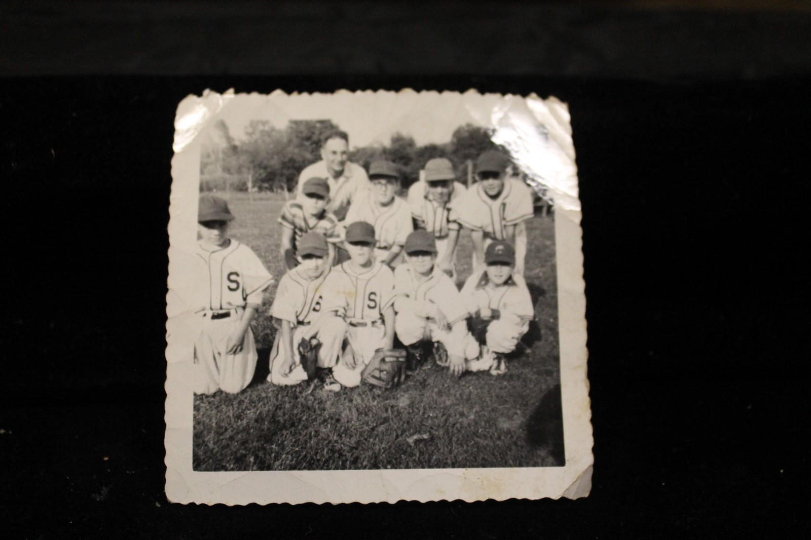 Original Boys Little League Baseball Team Coach Vintage Sports Photo 3 ...
