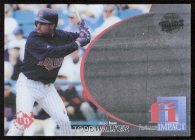 1997 3819A Upper Deck Deck UD3 FUTURE IMPACT fi Todd Walker Minnesota ...