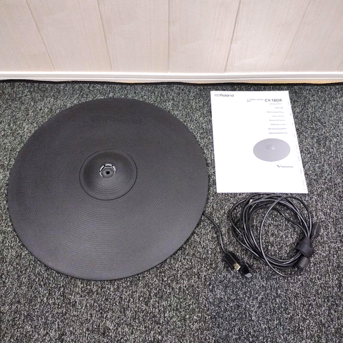 Roland CY-18DR 18" V-Cymbal Digital Ride Crash Cymbal Operation ...