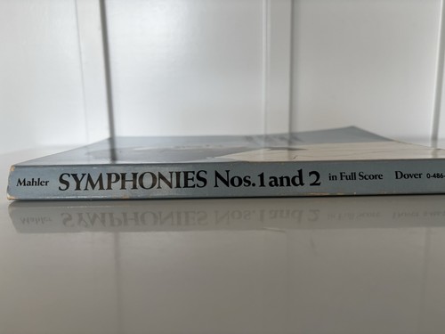 Mahler Symphony 1 and 2 Full Orchestra Score Dover Sheet Music | eBay