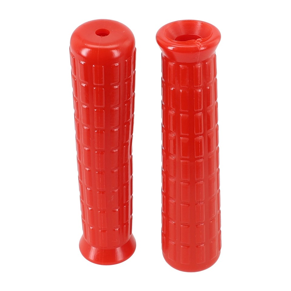 Firm Grip Rubber Handles for Wheelbarrow Red Round Tubes Replacement ...