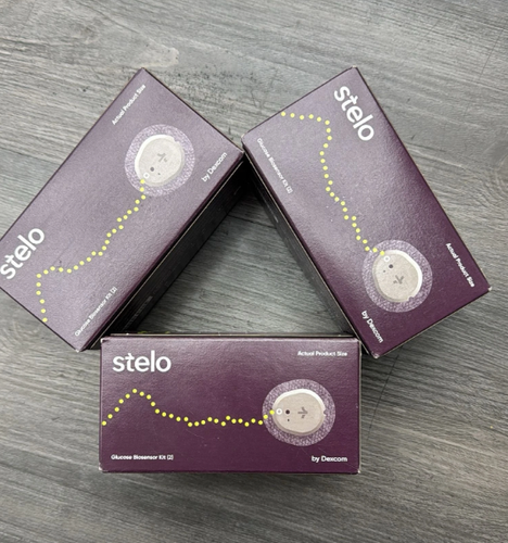 NEW Stelo Glucose Biosensor Kit - 6 Continuous Gluscose Monitors Dexcom ...