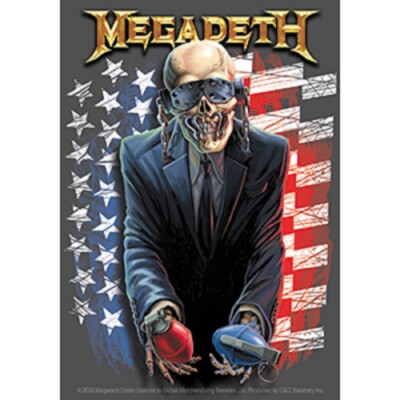 MEGADETH STICKER - Megadeth Orignal Artwork Premium Decal STICKER | eBay