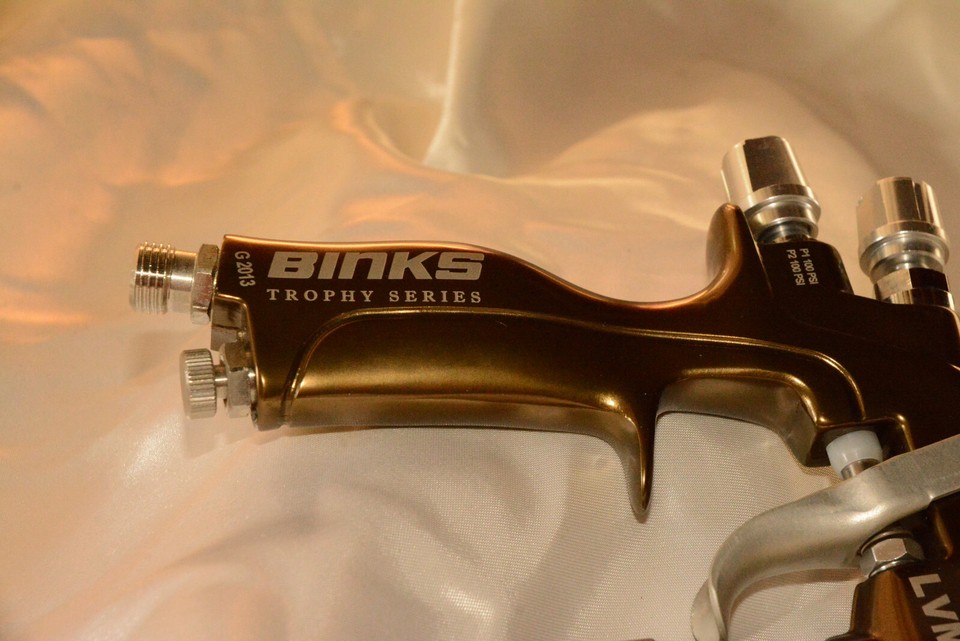 Binks Trophy Series LVMP 2GX Spray Gun Auto Refinishing Pro New | eBay